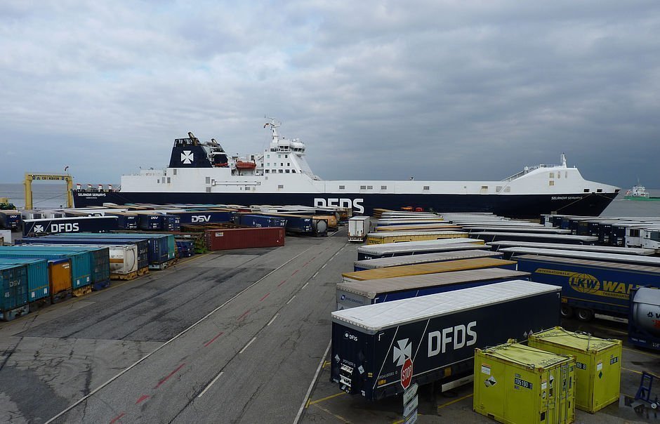 DFDS Truck Ferry Routes In Europe DFDS Truck Ferry Routes In Europe